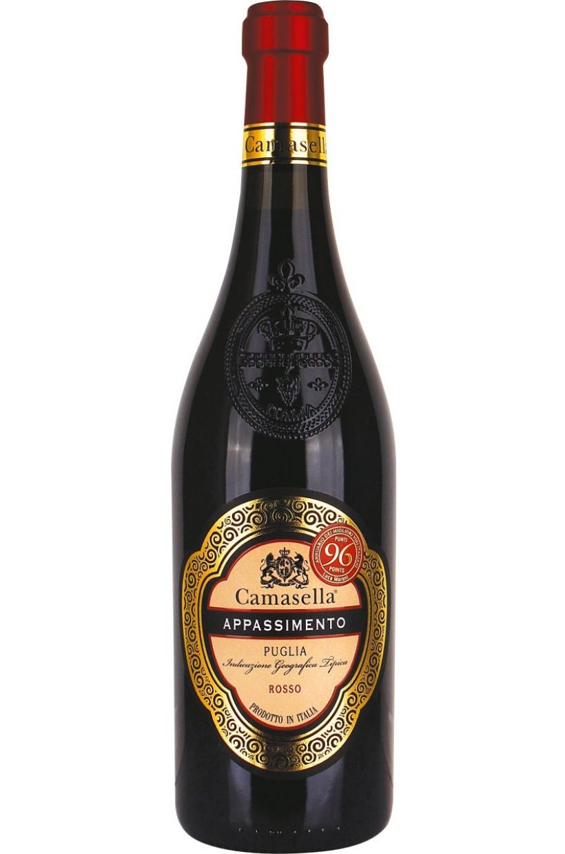 Vinho Appassimento Rosso di Puglia Camasella IGT 750 ml
